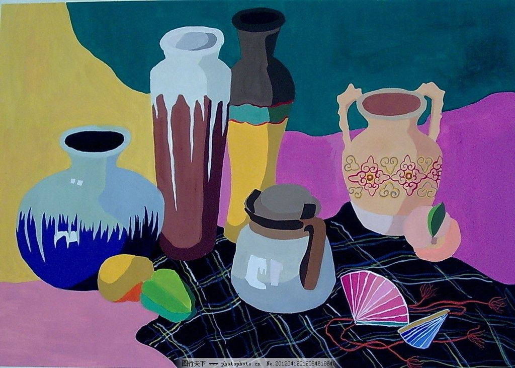 静物色彩设计图片_休闲娱乐_生活方式-图行天下素材网